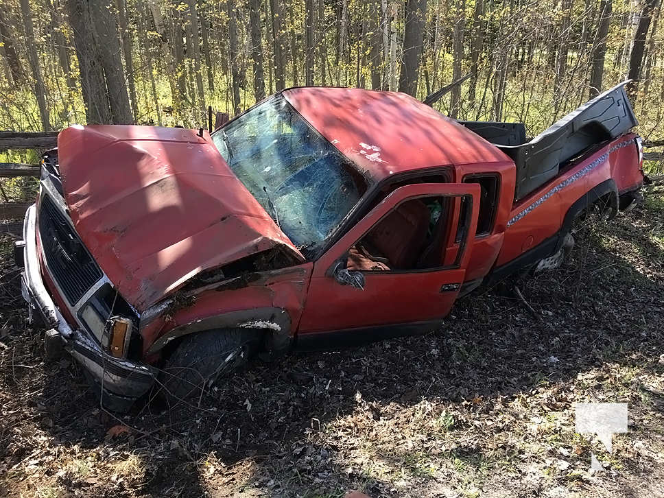 Major Damage To Pickup Truck Following Collision - Today's ...