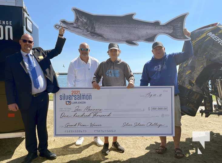 Father and Son From Brighton Win Silver Salmon Challenge Grand Prize ...