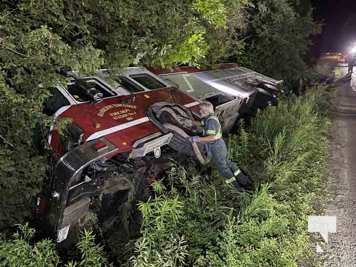 Firetruck in Ditch Hamilton Township June 28, 20221889 - Today's ...