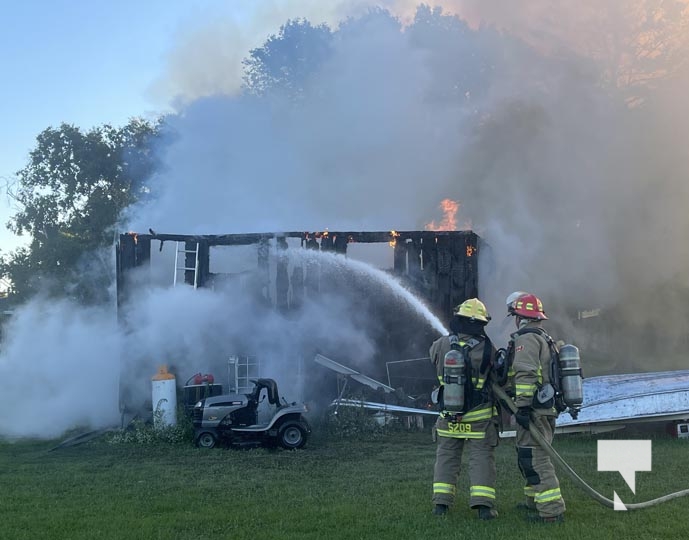 Garage Destroyed By Fire in Hamilton Township - Today's Northumberland ...