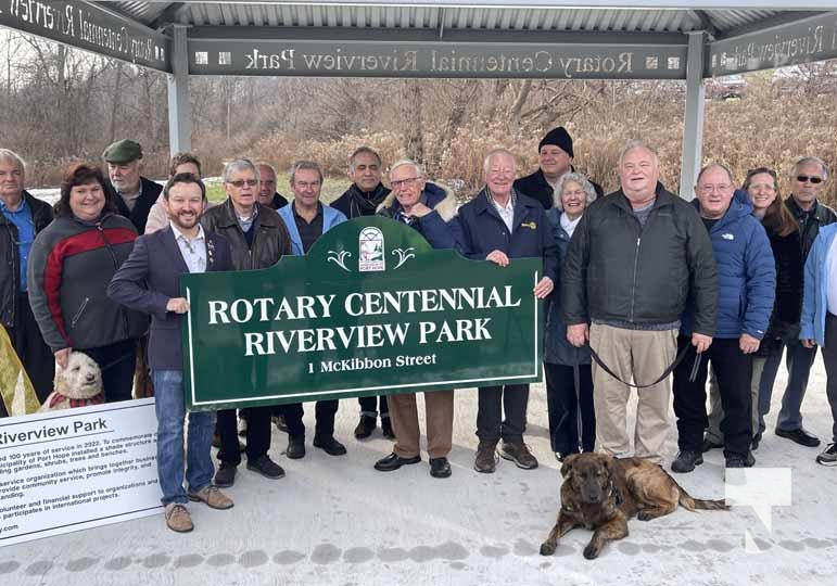 Rotary Club of Port Hope Cuts The Ribbon On New Park Celebrating A ...