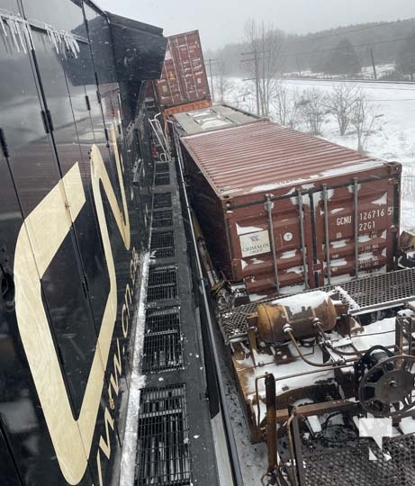 CN Rail Train Derailment Grafton December 24, 20220863 - Today's Northumberland - Your Source ...