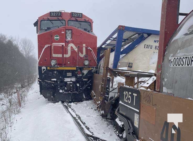 CN Rail Train Derailment Grafton December 24, 20220856 - Today's ...