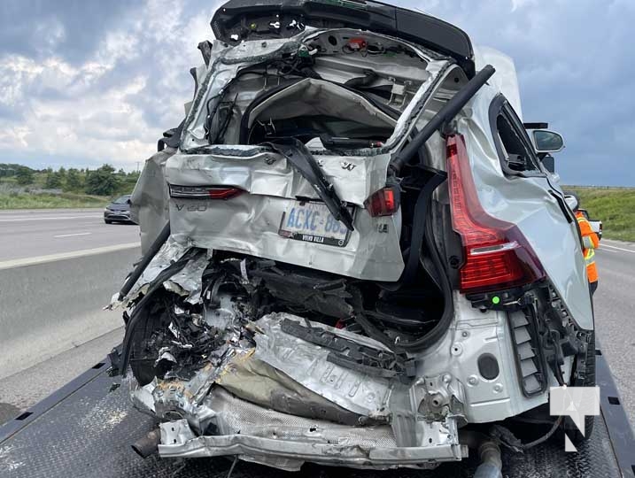 Rear-End Collision on Highway 401 at Cobourg Sends Two People to ...