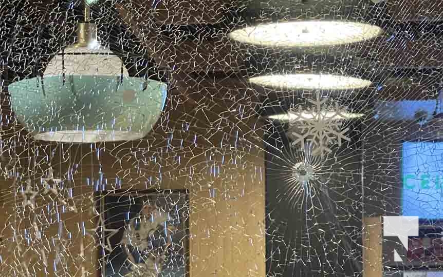 Shot Pellet Breaks Window Tim Hortons December 26, 2023 496 - Today's ...