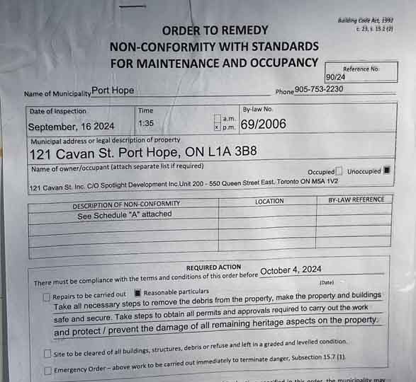 Video - Time Ticking for Clean-Up of the Old File Factory in Port Hope ...