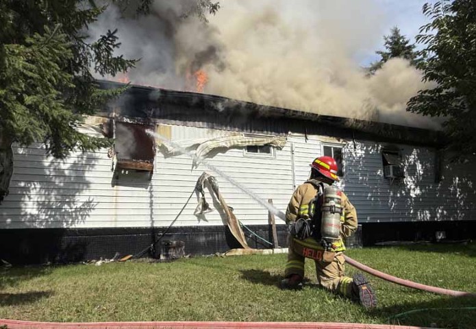 September 10, 2025 Mobile Home Fire Hamilton Township 0841 - Today's ...