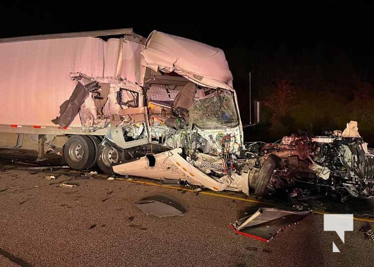 October 10, 2025 Clarington Firetruck Struck Highway 401 1532 - Today's ...