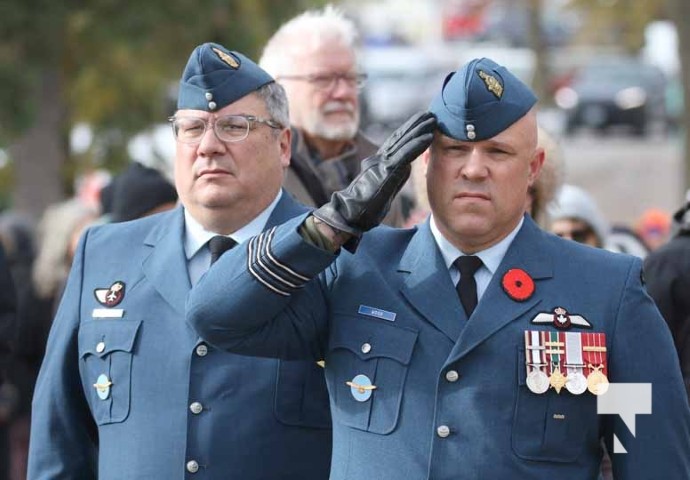 November 11, 2025 Remebrance Service Port Hope 2534 - Today's ...