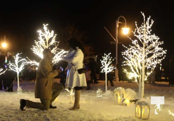 Video - Marriage Proposal Kicks Off Fireworks at Cobourg's First Night ...